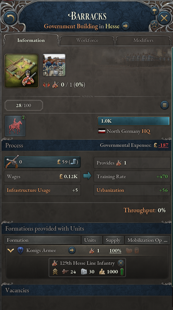 Duplicate - Army Barracks Bug | Paradox Interactive Forums